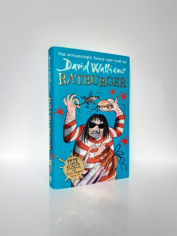 Ratburger – David Walliams – SIGNED BY THE AUTHOR – westhullrarebooks