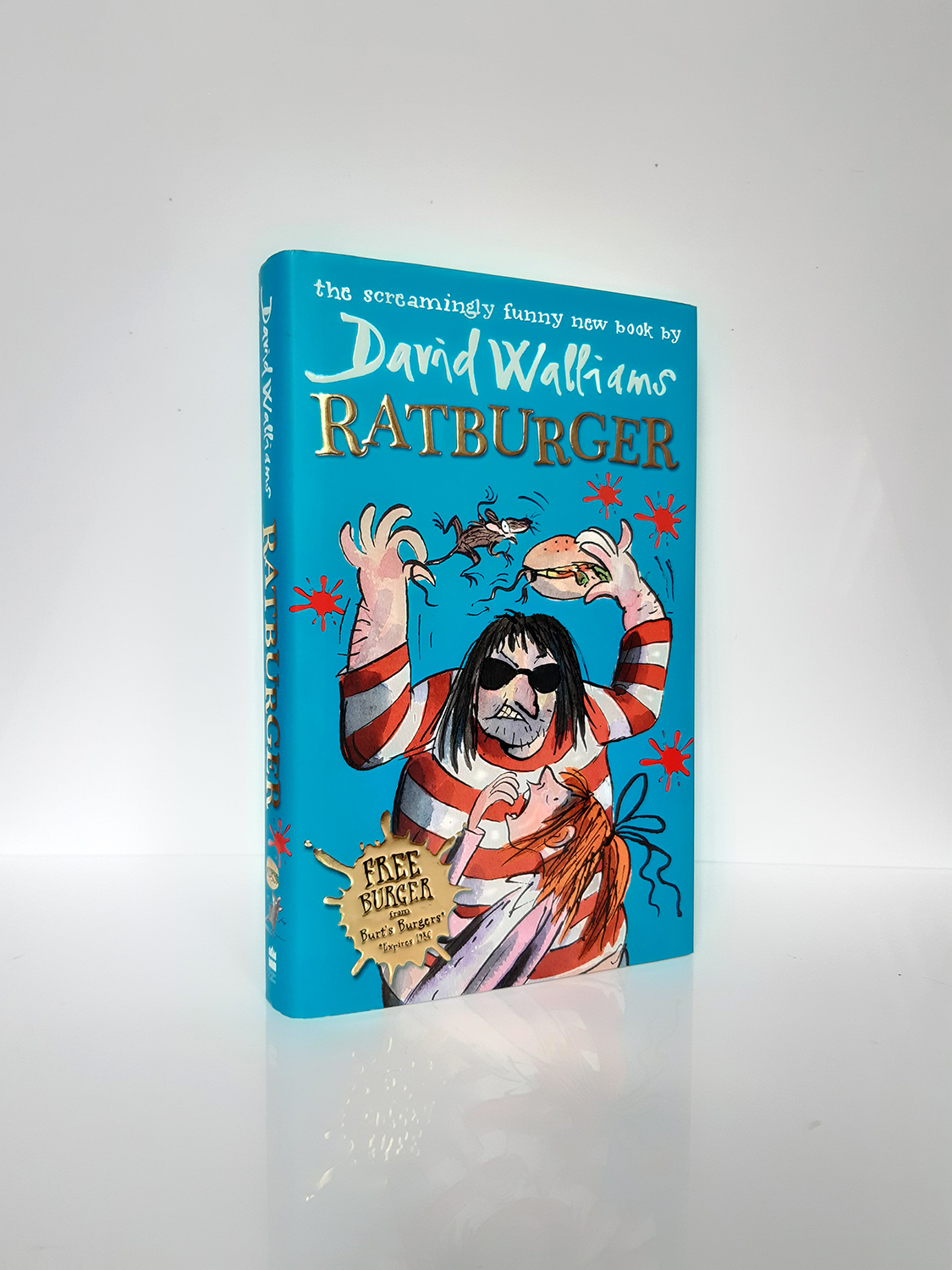 Ratburger – David Walliams – SIGNED BY THE AUTHOR – westhullrarebooks