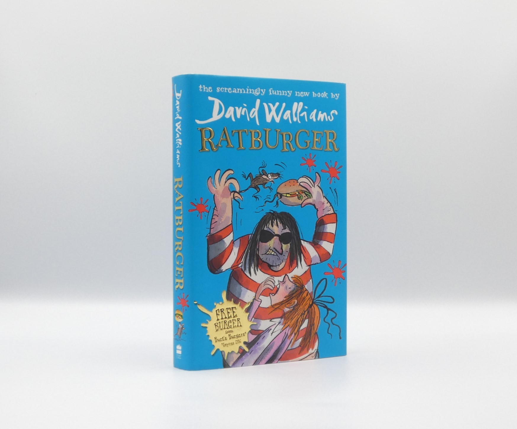 Ratburger – David Walliams – SIGNED BY THE AUTHOR – westhullrarebooks