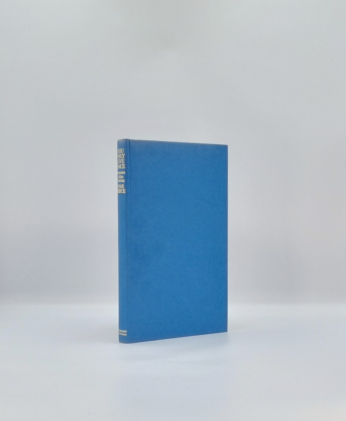 You Only Live Once – Ivar Bryce – westhullrarebooks